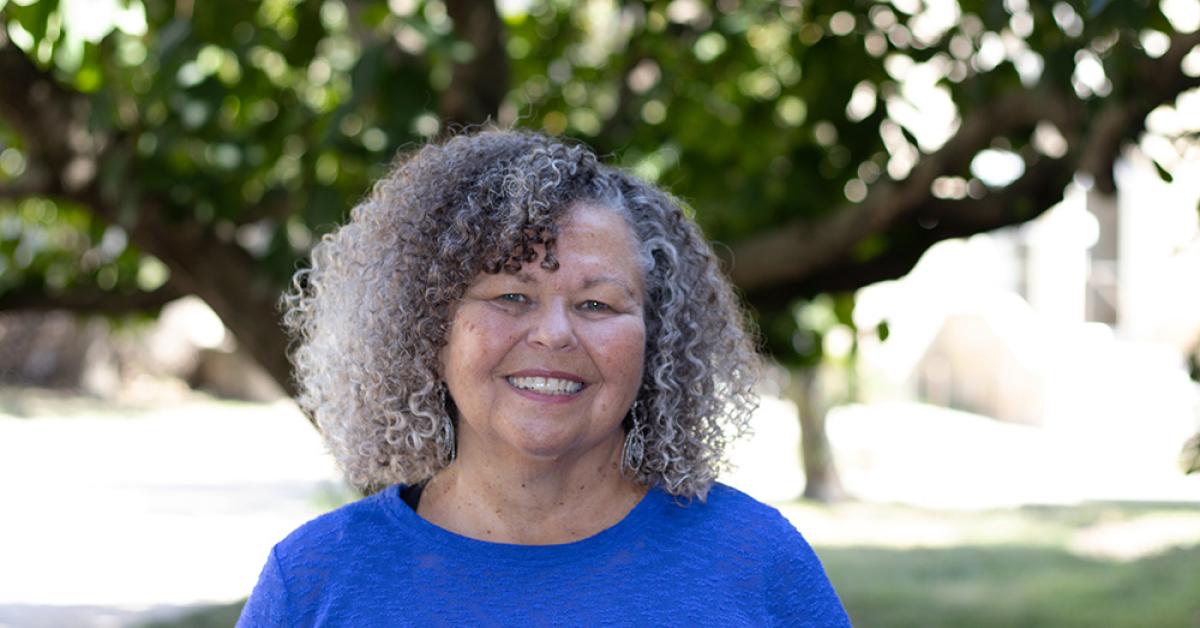 Former Social Welfare associate professor of practice Dr. Renee White ...