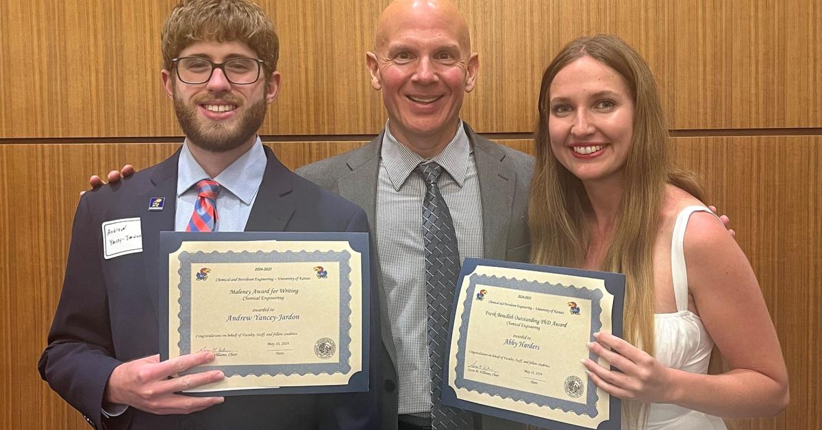 Dr. Abby Harders and Dr. Andrew Yancey-Jardon win prestigious awards at ...